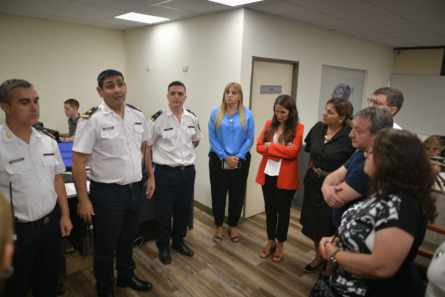 La Comisión de Seguridad visitó los centros de comunicaciones y ...